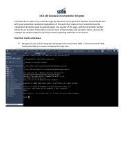 Guide To Creating A Database And Querying Data For Project One Course Hero