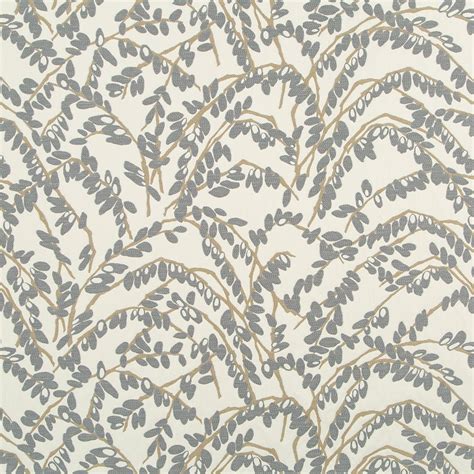 Olive Branch Upholstery Fabric Twilight Botanical Robert Allen Design