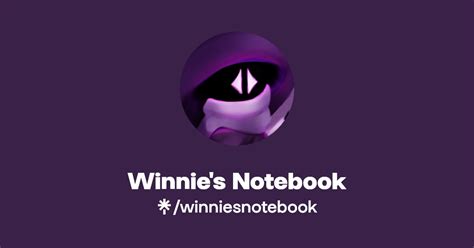 Winnies Notebook Instagram Linktree