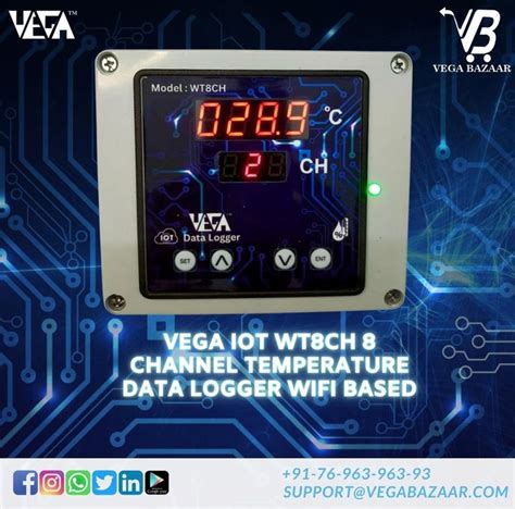 Vega IoT WT CH Temperature Data Logger