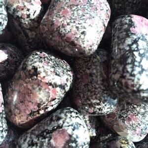 Tumbled Ruby In Matrix Hand Tumbled In India Meditation Etsy