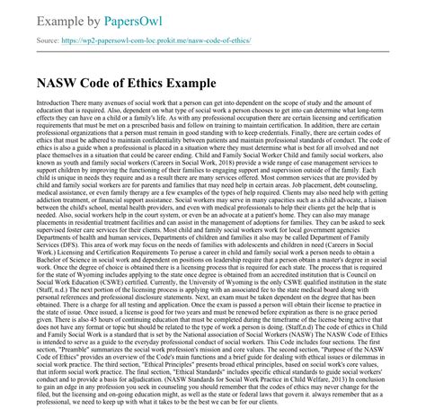 Nasw Code Of Ethics Printable Printable Templates