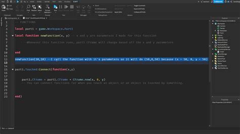 Lua Connect Functions 4 Youtube