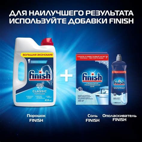 Порошок для посудомоечных машин Finish (Calgonit) 1кг арт. 43261 ...