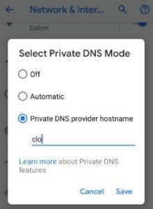 How To Change DNS On Android Pie Private DNS