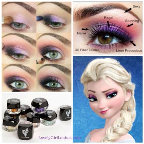 Elsa Eye Makeup