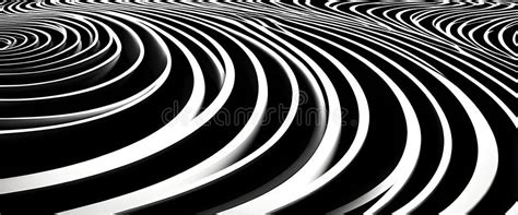 Minimalist Abstract Animated Monochromatic Wave Pattern Background