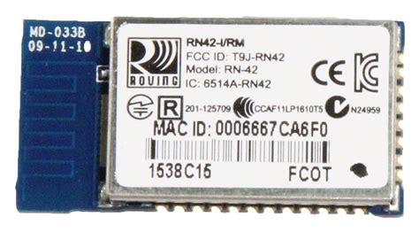 RN I RM Microchip RN Series Class Bluetooth Module With On Chip Antenna