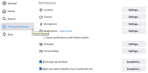 How To Allow And How To Block Popups On Firefox Kingpin Private Browser