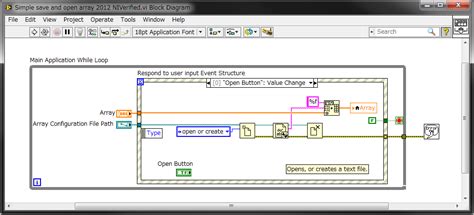 Save Front Panel Array To Arbitrary File Using Labview Ni Community