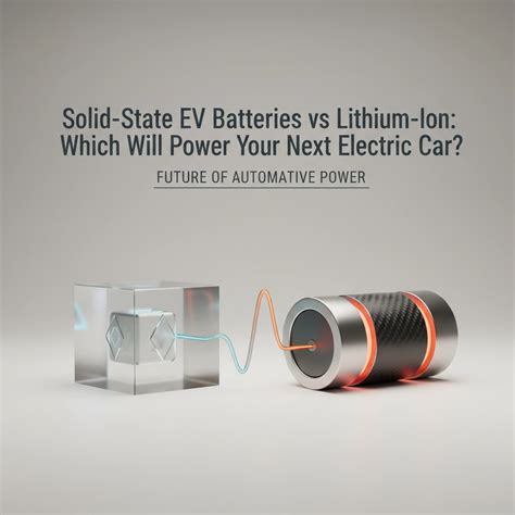Solid State Ev Batteries Vs Lithium Ion Technology The Green Living Guy