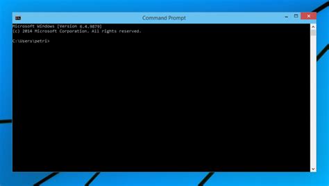 Open A Command Prompt In Full Screen In Windows 10