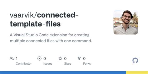 GitHub Vaarvik Connected Template Files A Visual Studio Code Extension For Creating Multiple