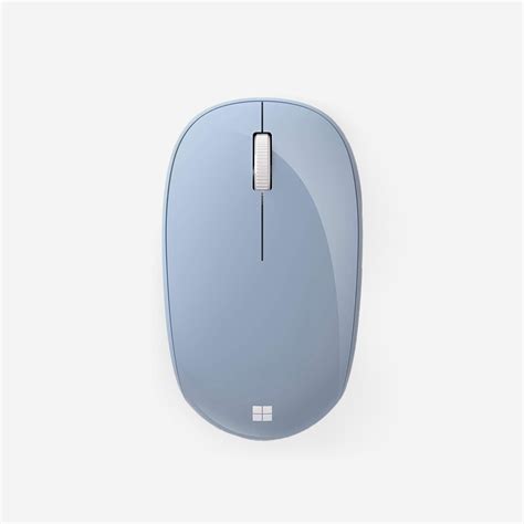 마이크로소프트 블루투스 50 마우스 파스텔블루 Microsoft Kream