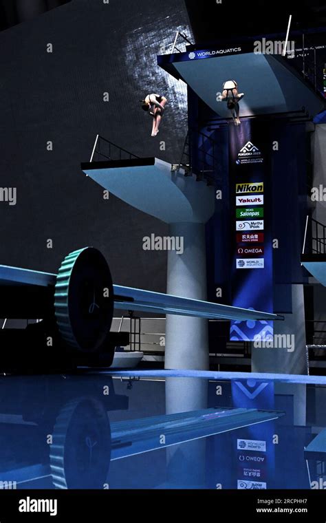 Fukuoka Japan 16th July 2023 Kseniia Bailosofia Esman Of Ukraine