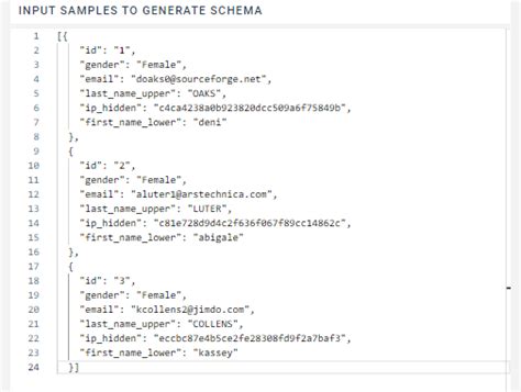 Create A New Schema Template Nexla Docs Create A New Schema Template Nexla Docs