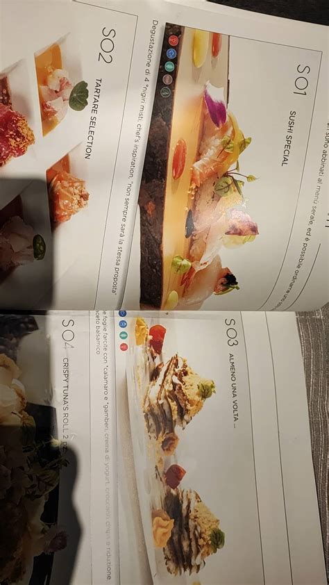 Menu At Sushi Zero Restaurant Novara