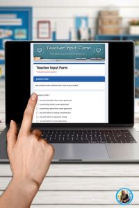 Teacher Babe And IEP Parent Input Form Templates Caroline Koehler At Celavora Education