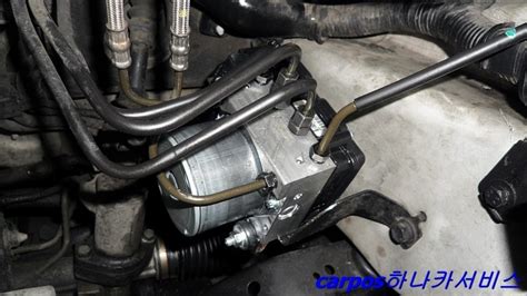 Nf쏘나타브레이크오일누유페달깊게밟힘현상abs모듈교환안산abs브레이크수리전문정비소 네이버 블로그
