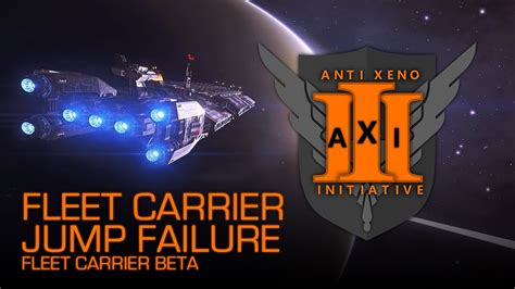 Failed Fleet Carrier Jump Unknown Failure YouTube