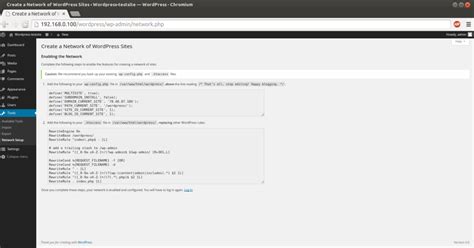 How To Host Multiple Sites In A Single Wordpress Installation On Centos 7