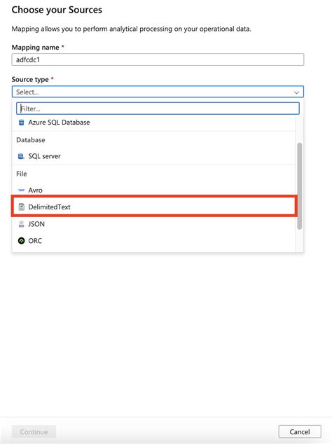 Capture Changed Data With A Change Data Capture Resource Azure Data Factory Microsoft Learn