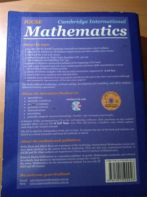 Igcse Math Textbook Hobbies And Toys Books And Magazines Textbooks On
