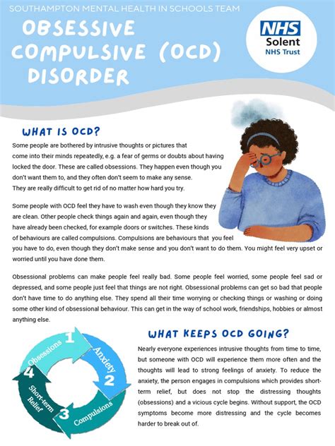 Ocd Leaflet A5 Pdf Obsessivecompulsive Disorder Mental Health