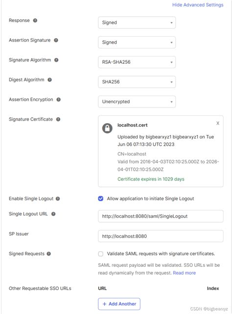 Oktasf平台实现saml20单点登录集成实战详细步骤完整代码okta平台 Csdn博客