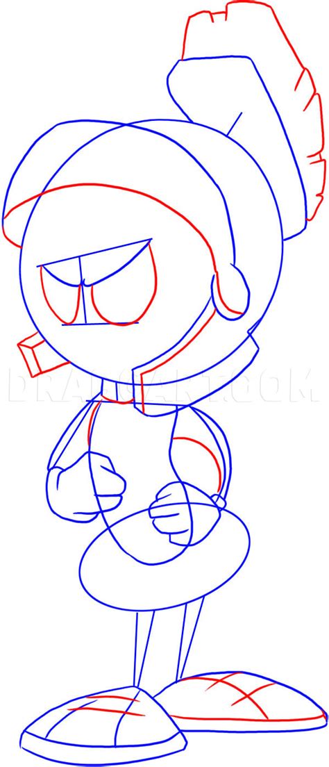 Marvin The Martian Drawing Looney Tunes Marvin The Martian