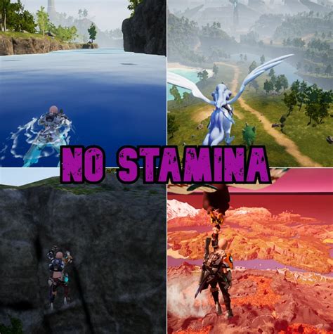 No Stamina V2.5 - Palworld / Gameplay