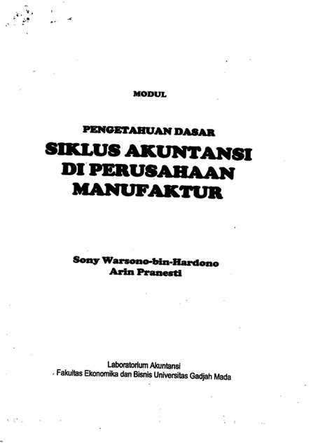 Modul Akutansi Biaya Pdf