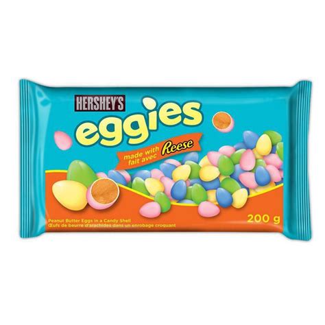 Hersheys Eggies Made With Reese Peanut Butter 200 G Candy Funhouse Ca