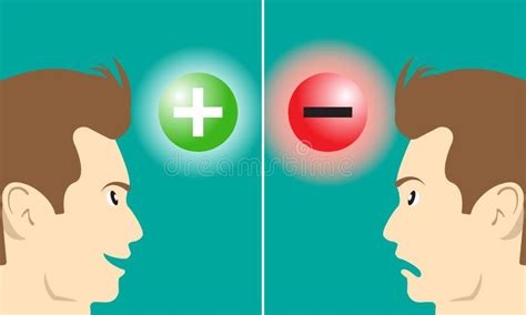 Optimist Versus Pessimistic Stock Illustrations 33 Optimist Versus