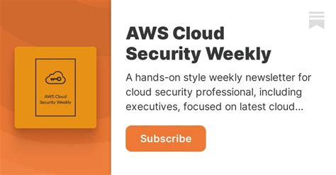 Dan U On Linkedin Aws Cloud Security Weekly Aws Cloudsec Weekly