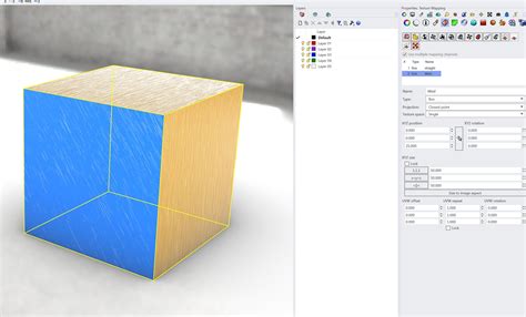 Wish Extra Mapping For Subselected Surfaces Rendering Mcneel Forum