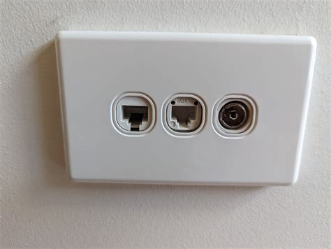 Ethernet Wall Sockets In New Place Nbn