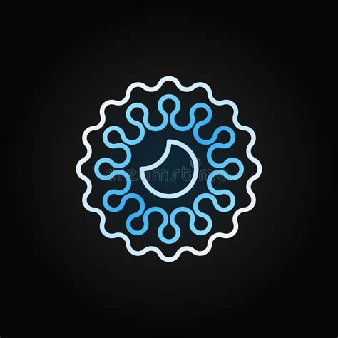 Linear Big Cellule Icon From Human Body Parts Outline Collection Thin