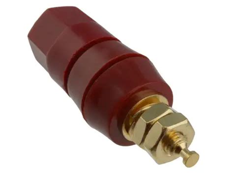 A253 Red Amplifier Terminal 4mm Cable Dia Banana Jack Binding Slv Sales