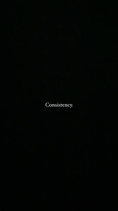 Consistency Wallpaper