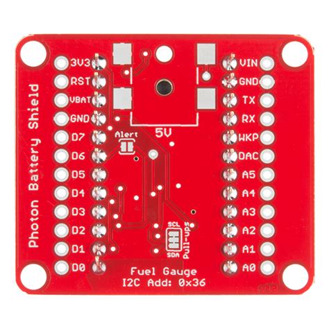 Sparkfun Photon Battery Shield Roboshop Bd