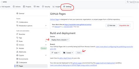 Github Pages Html Y Css