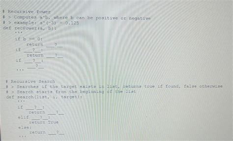 Solved I Am Creating A Program In Python Using Recursion Chegg