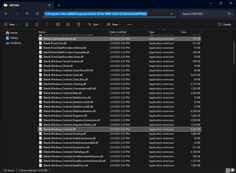 Installing Telerik Ui From Zip File Telerik Ui For Wpf