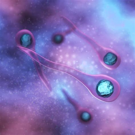 Tetanus Bakterien In Der Flüssigkeit Stock Abbildung Illustration