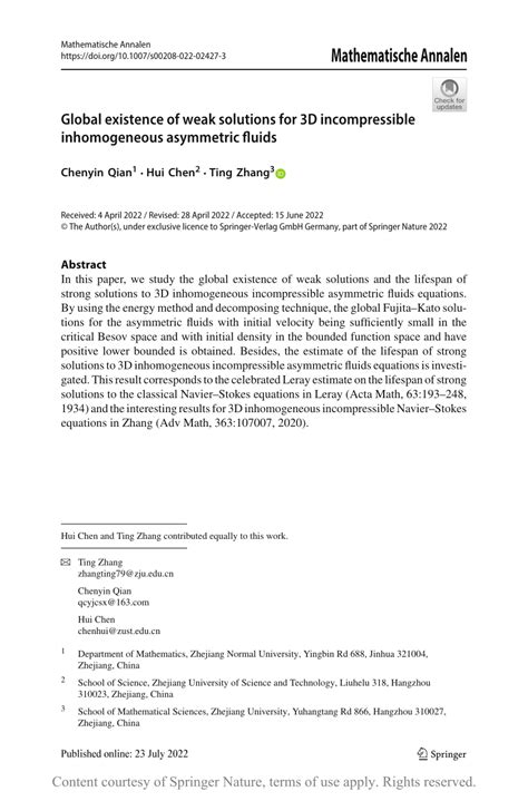 Global Existence Of Weak Solutions For 3d Incompressible Inhomogeneous
