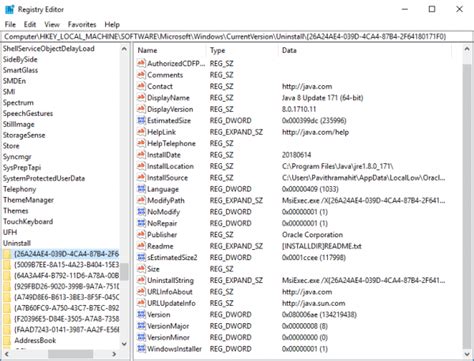Η λίστα Java στον Πίνακα Ελέγχου των Windows παραμένει ακόμα και μετά την απεγκατάσταση της Java