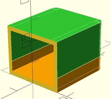 Add A Cut Away View · Issue 4310 · Openscad Openscad · Github