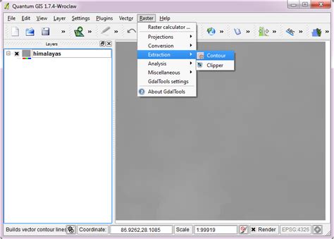 Quantum GIS QGIS Tutorials Tutorial Working With Terrain Data In QGIS