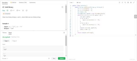 How To Solve The Add Binary Problem On Leetcode Repana Jyothi Prakash Posted On The Topic